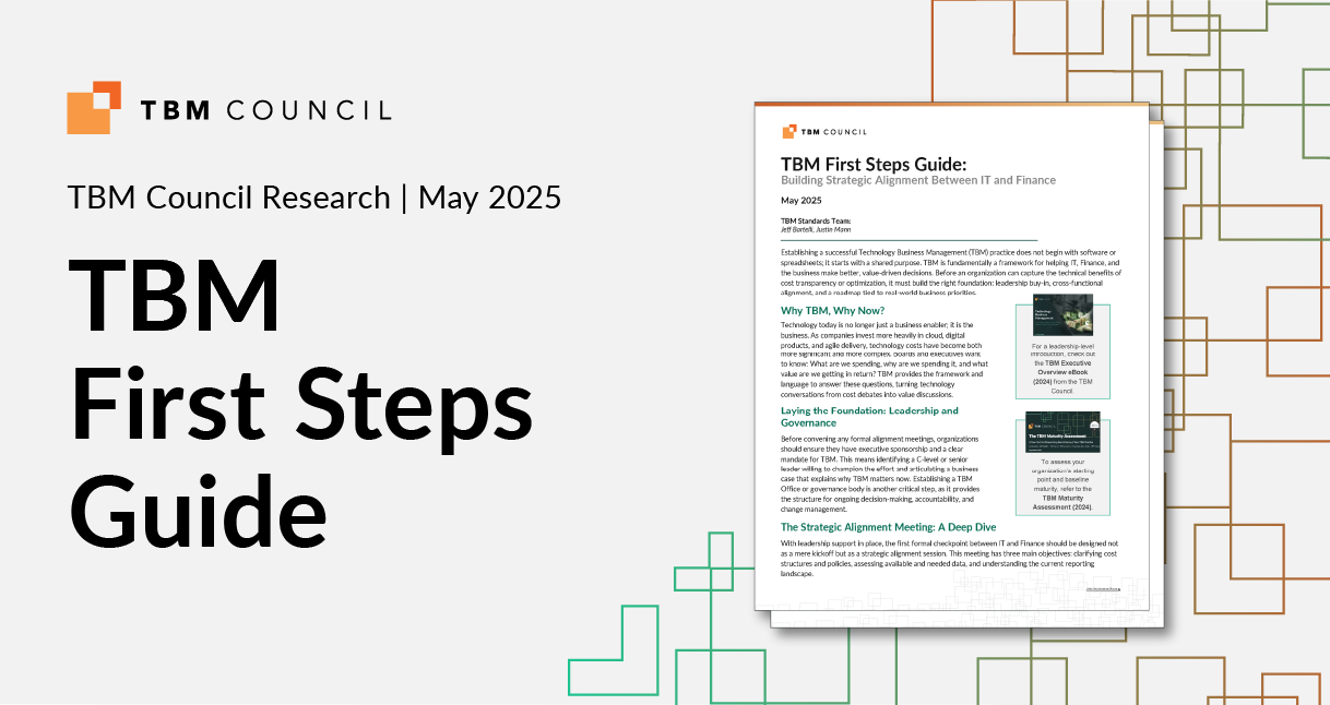 TBM First Steps Guide - TBM Council