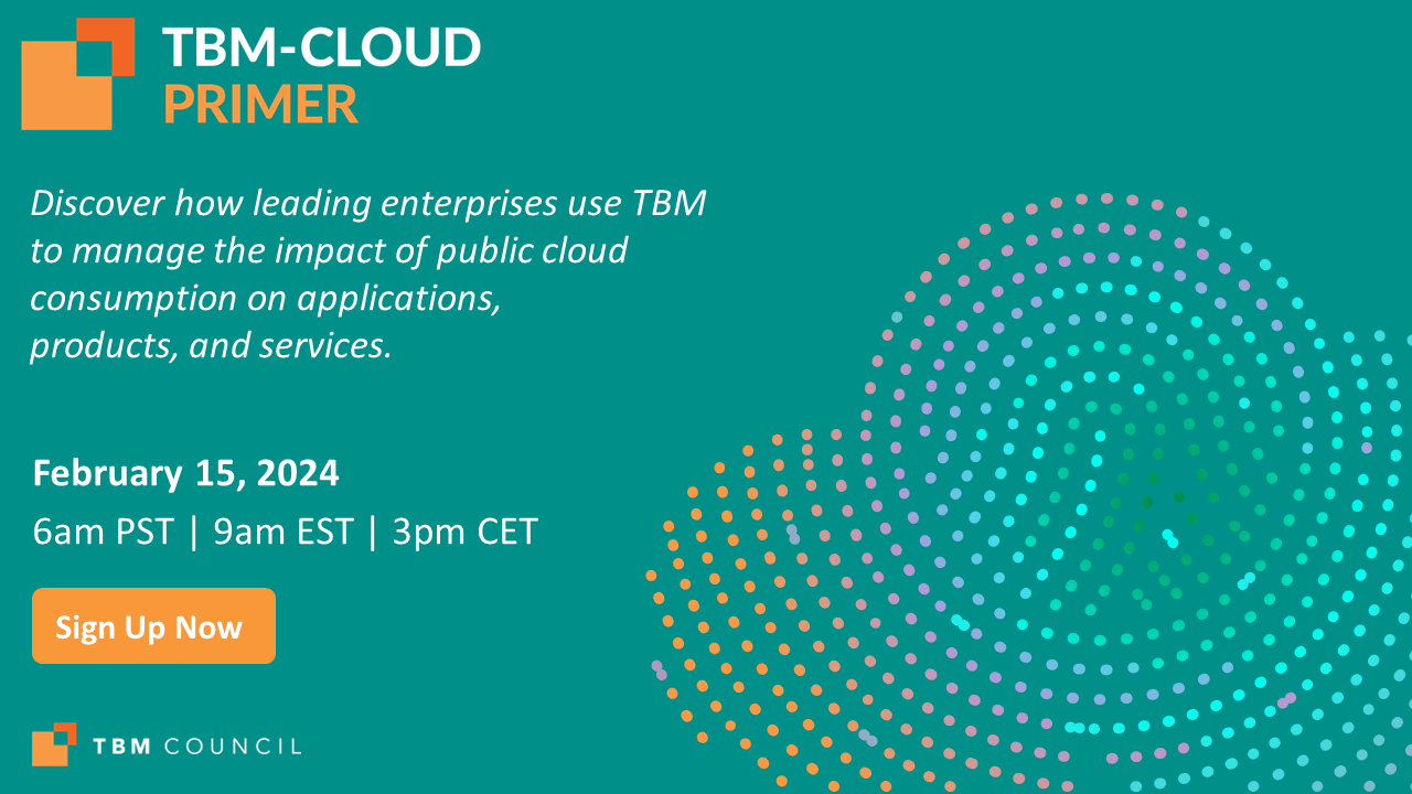 TBM-Cloud Primer - TBM Council