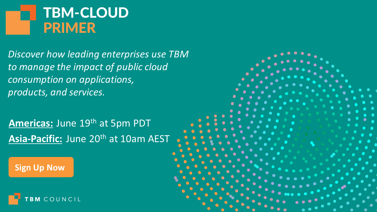 TBM-Cloud Primer - TBM Council