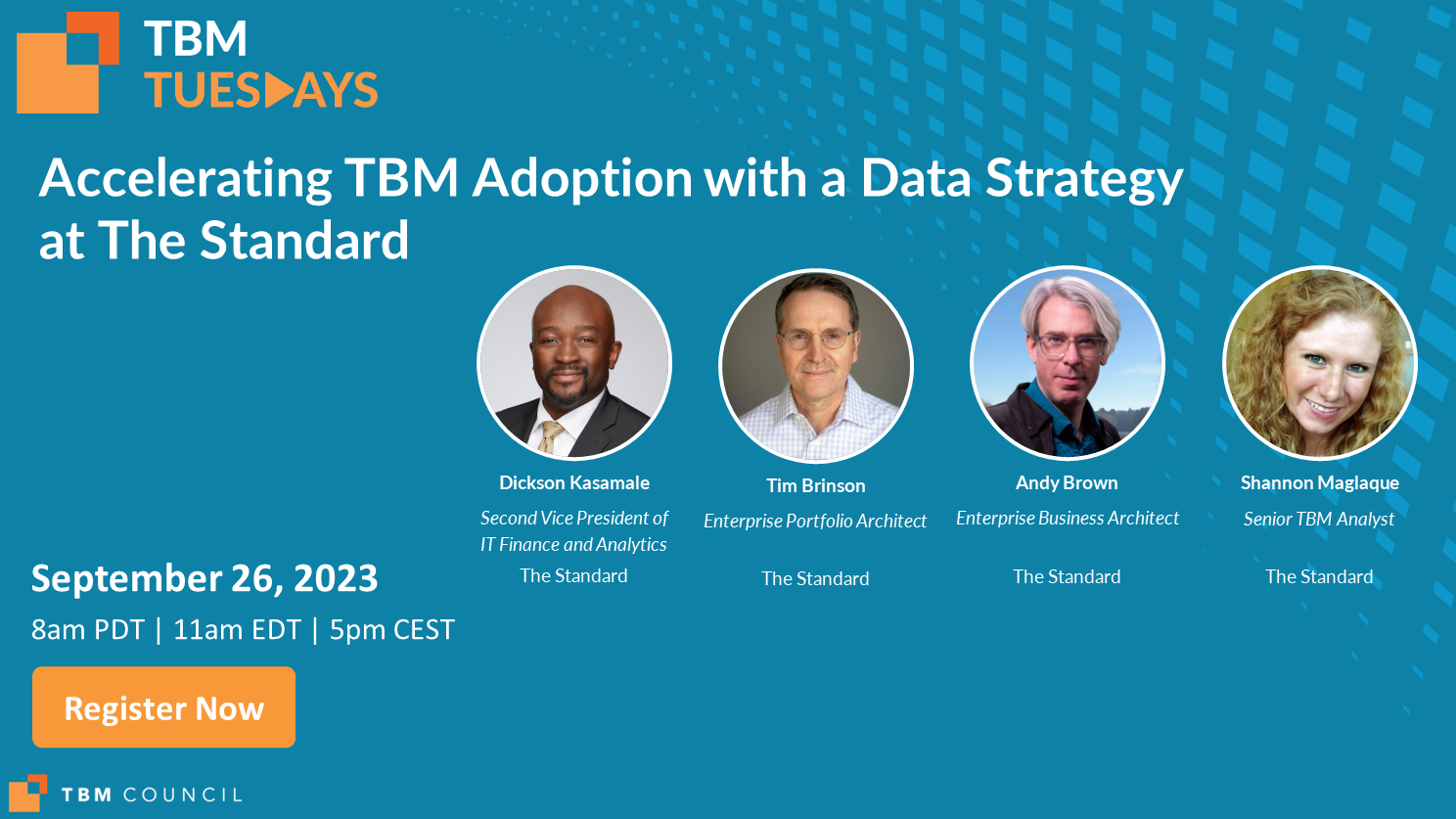 Accelerating TBM Adoption with a Data Strategy at The Standard - TBM ...
